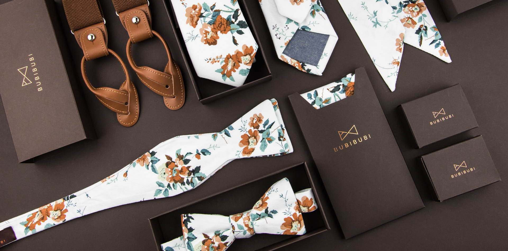 Rustic wedding ties and accessories | bubibubi.eu